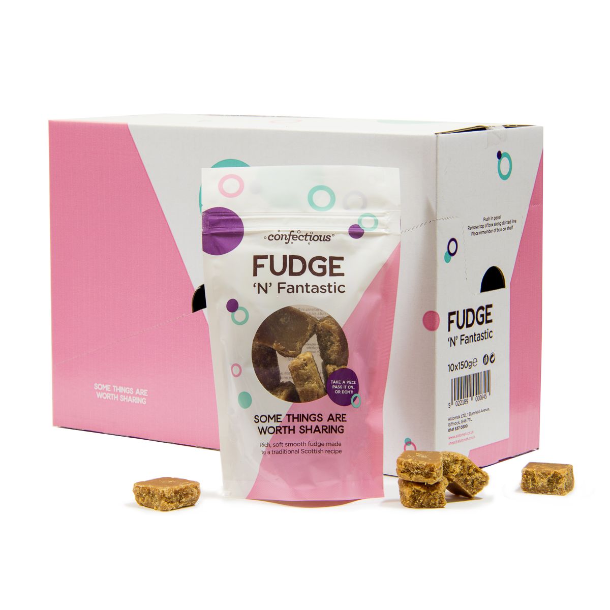 FUDGE N FANTASTIC (10 X150G) – Aldomak