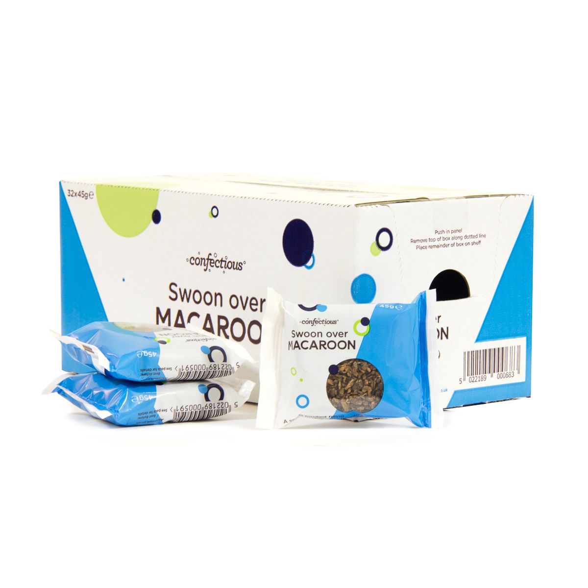 SWOON OVER MACAROON (32 X 45G) – Aldomak